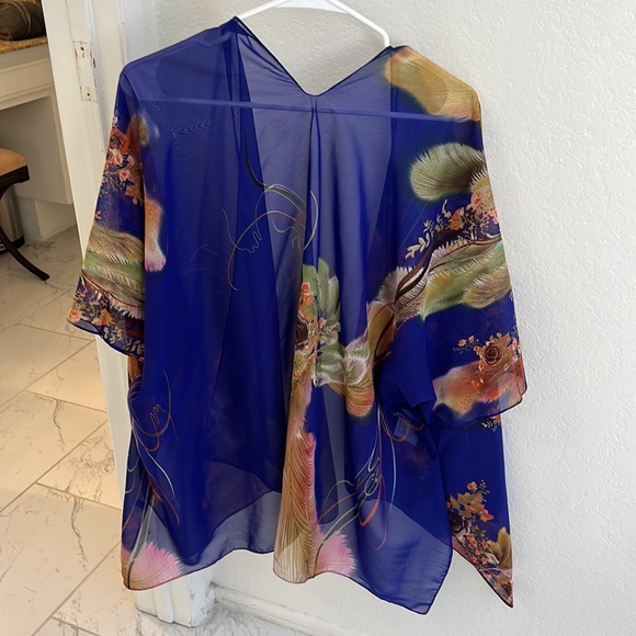 Tops | Absolutely Beautiful Sheer Poncho | Poshmark